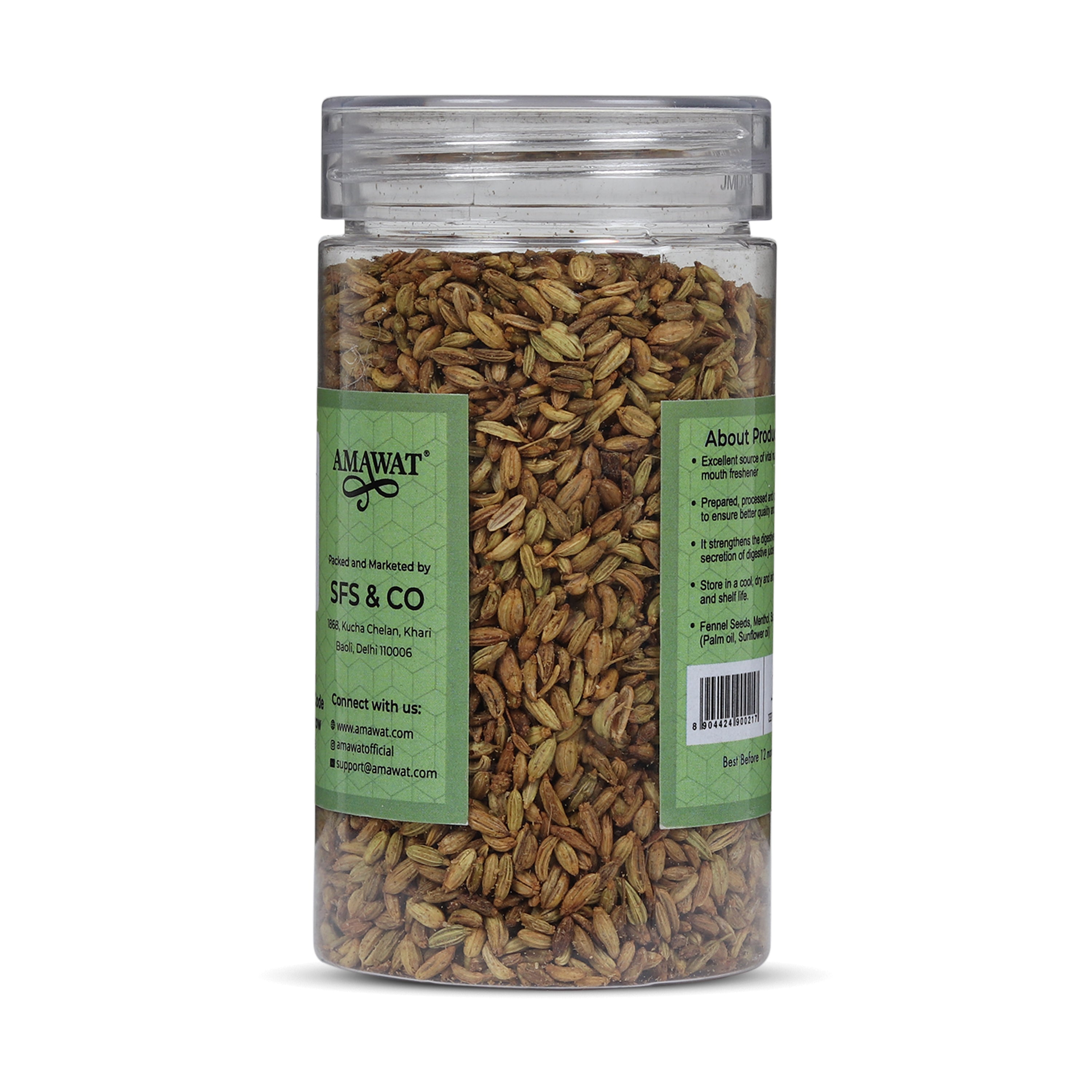 Amawat Roasted Fennel Seed - Aniseed/Somph/saunf/variyali- Buy mouth ...